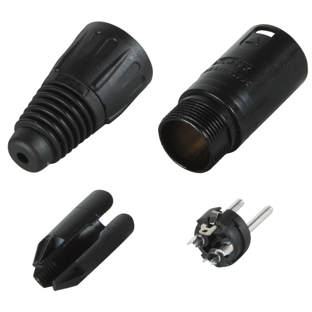 Neutrik Nc3mx Bag Male Xlr Connector Black